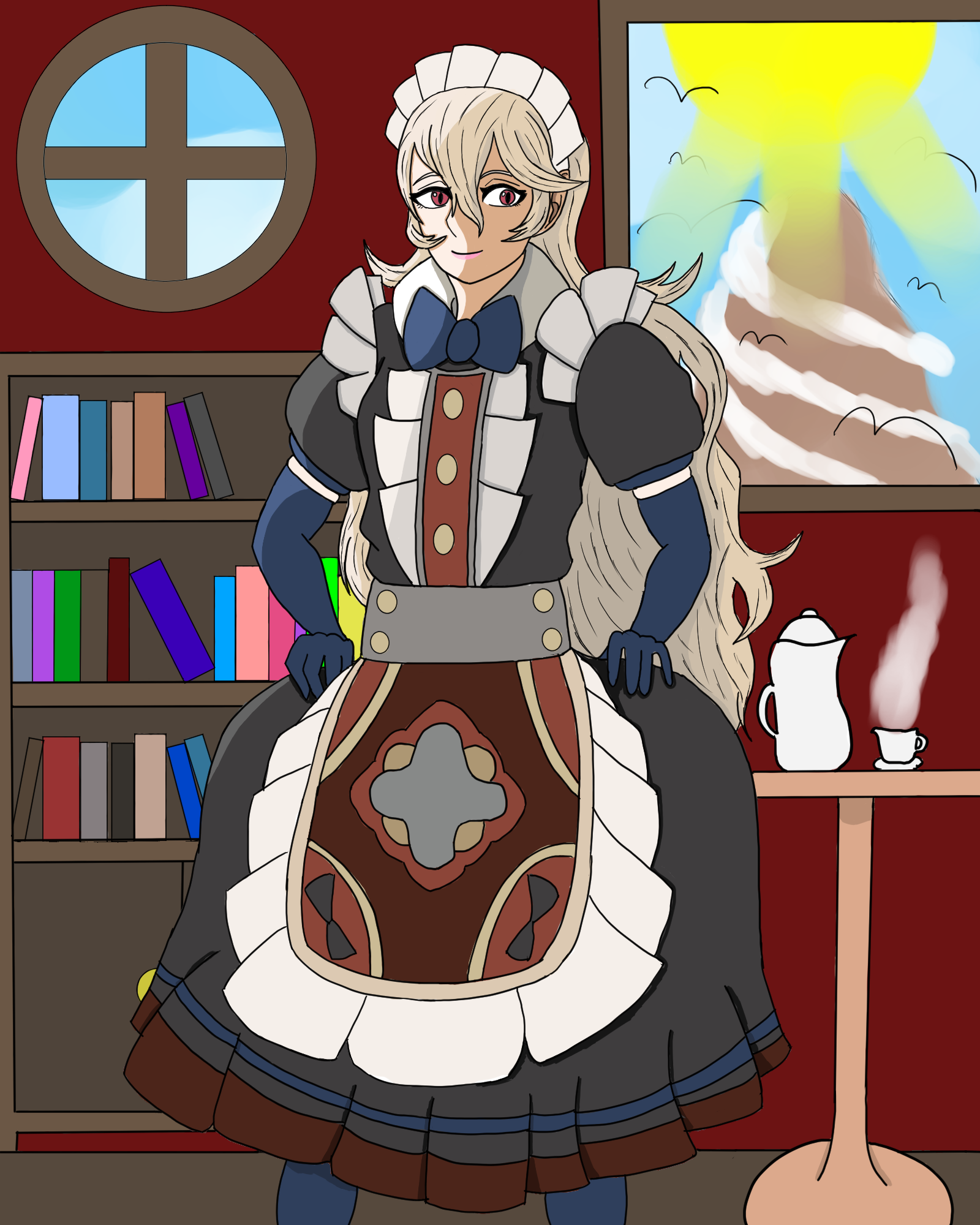 Maid Corrin (artist: me) | Scrolller