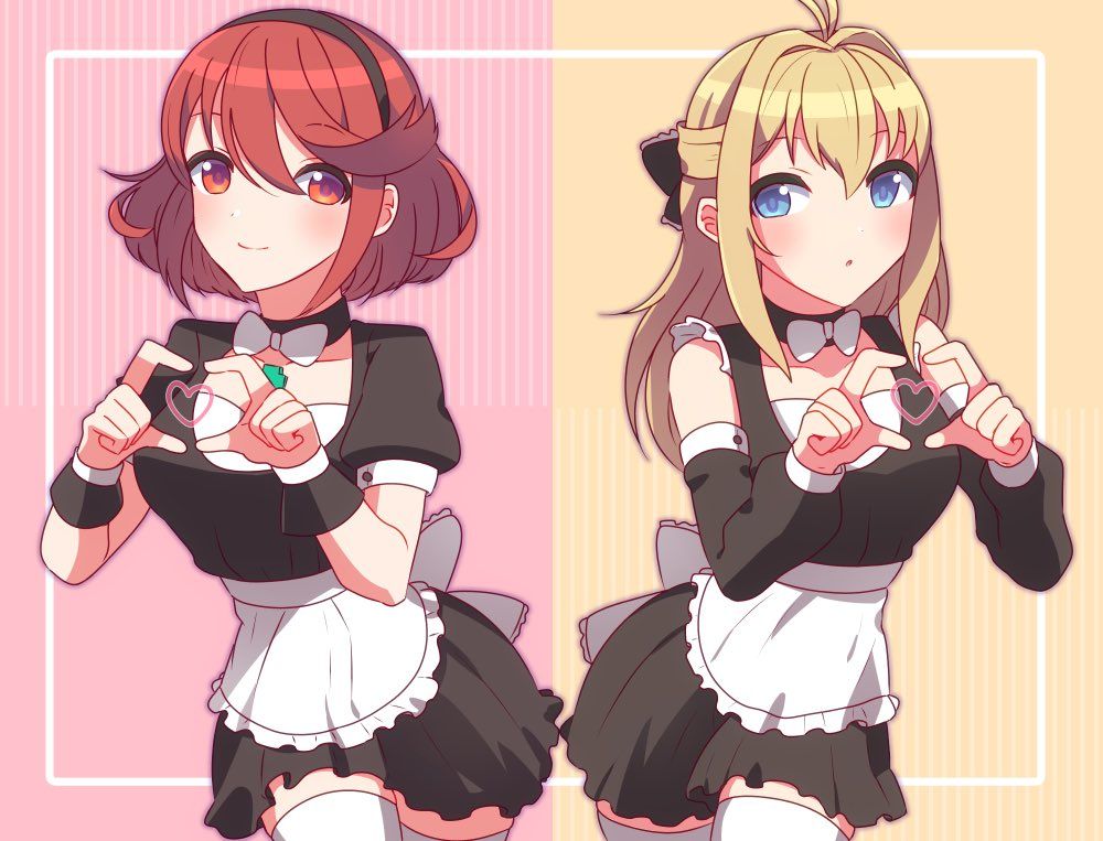 Maids Pyra and Fiora | Scrolller