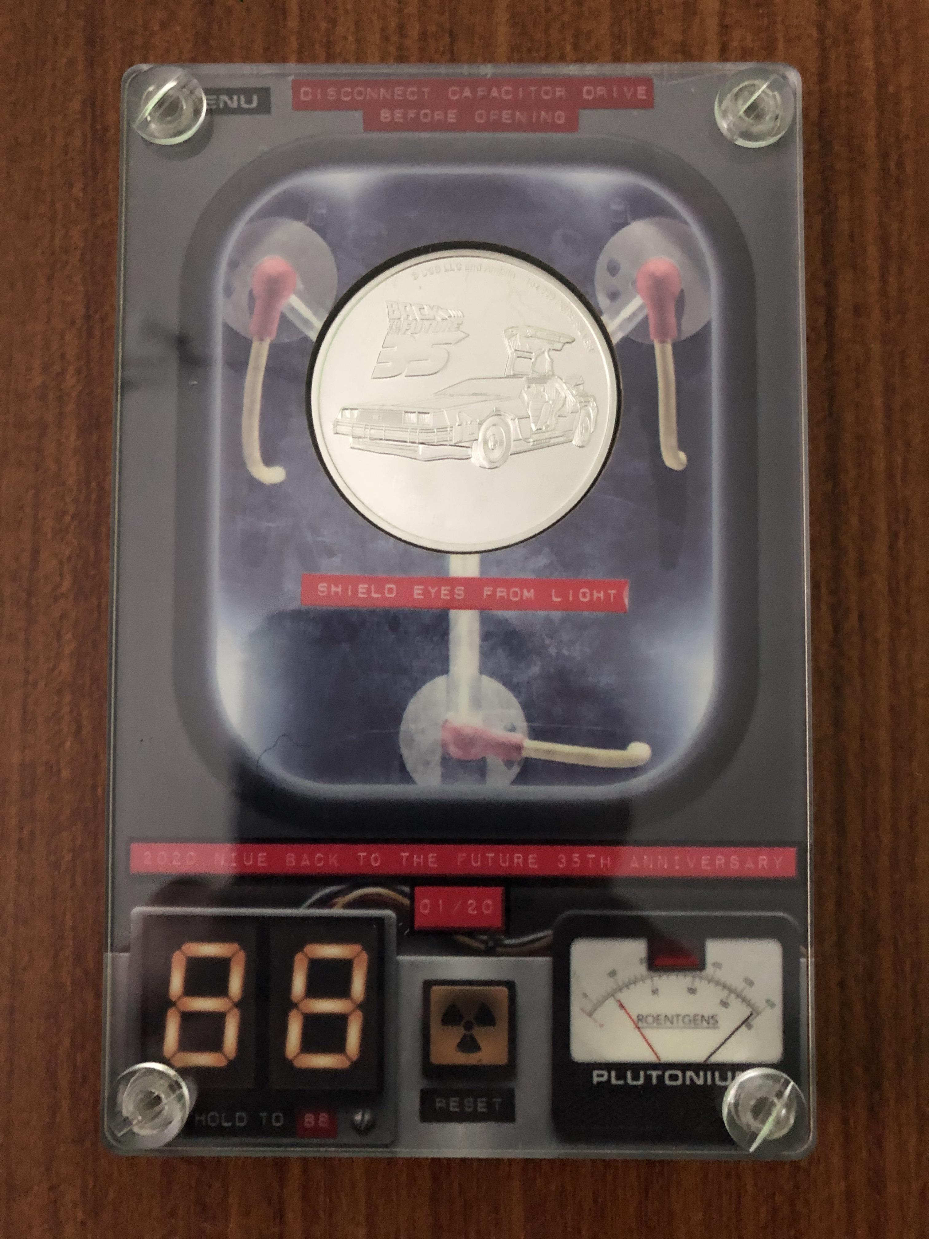Mail call! A limited edition Back to the Future holder came in to hold my coin. | Scrolller