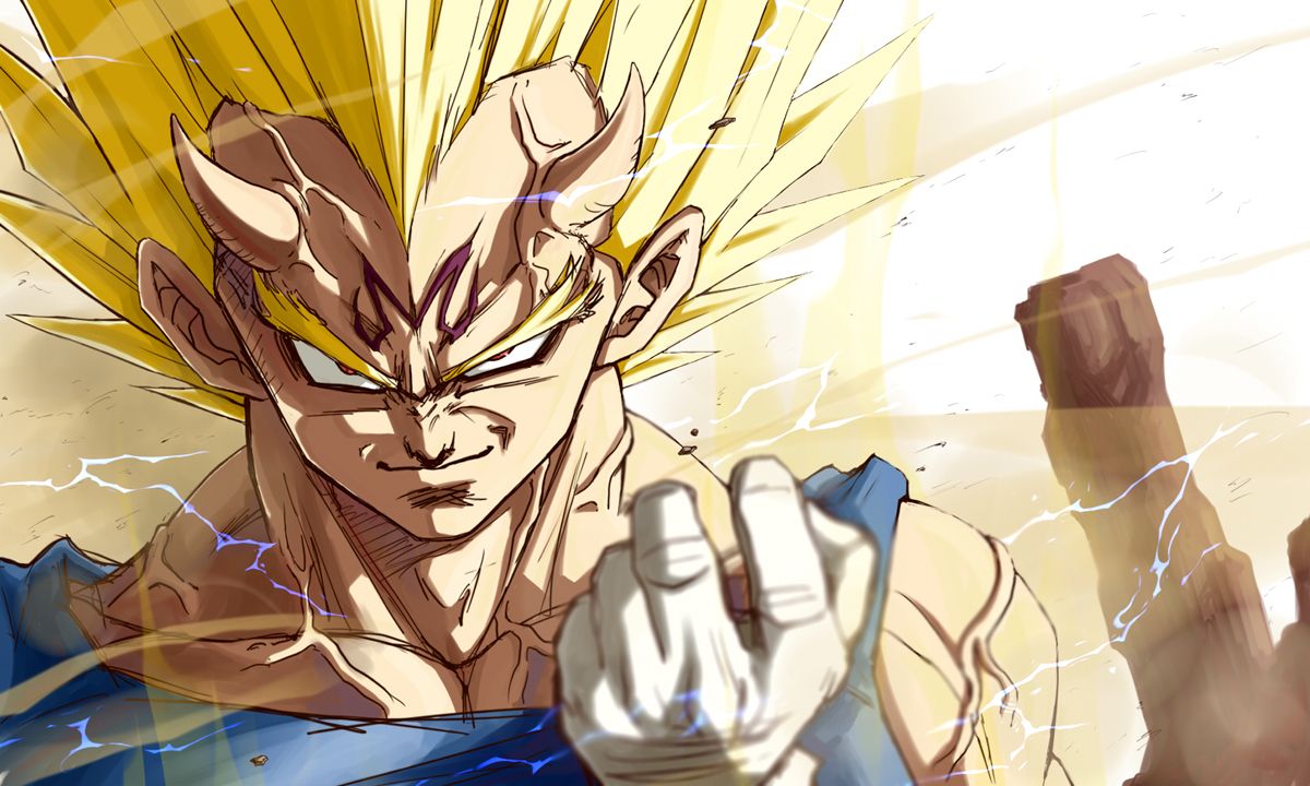 Majin Vegeta by @dtr16kyab | Scrolller