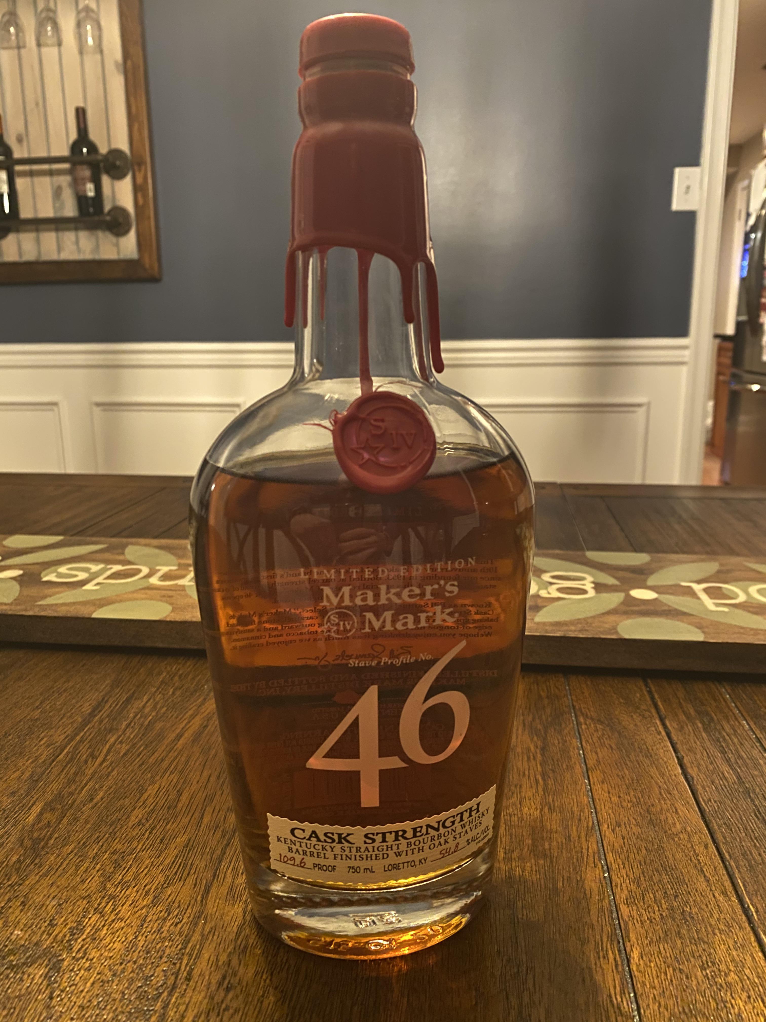 Makers Mark 46 Cask Strength | Scrolller