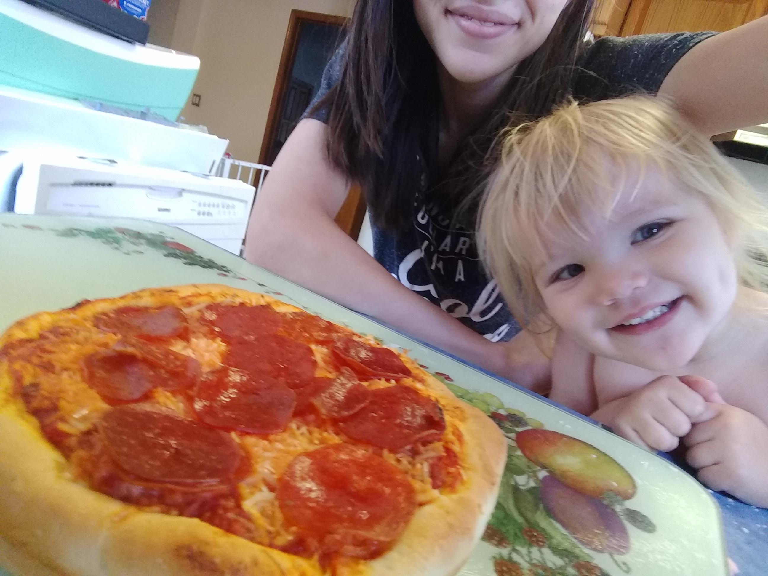 Making pizza together!!! More like making memories!!!! | Scrolller