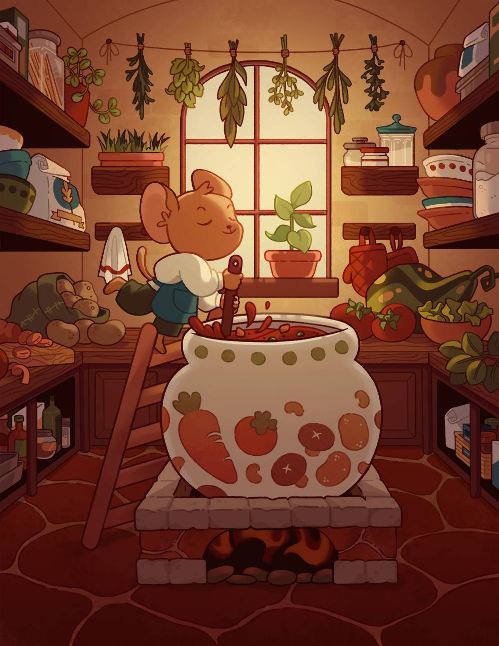 Making soup for a fall feast! 🍲🍂 [Glo] | Scrolller