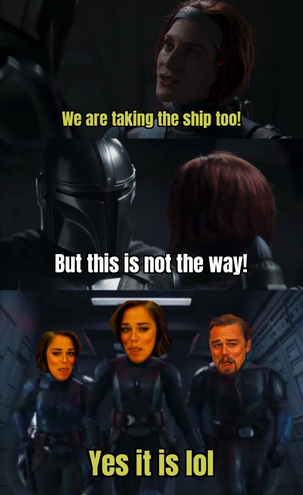 Mando getting trolled [MEME] | Scrolller