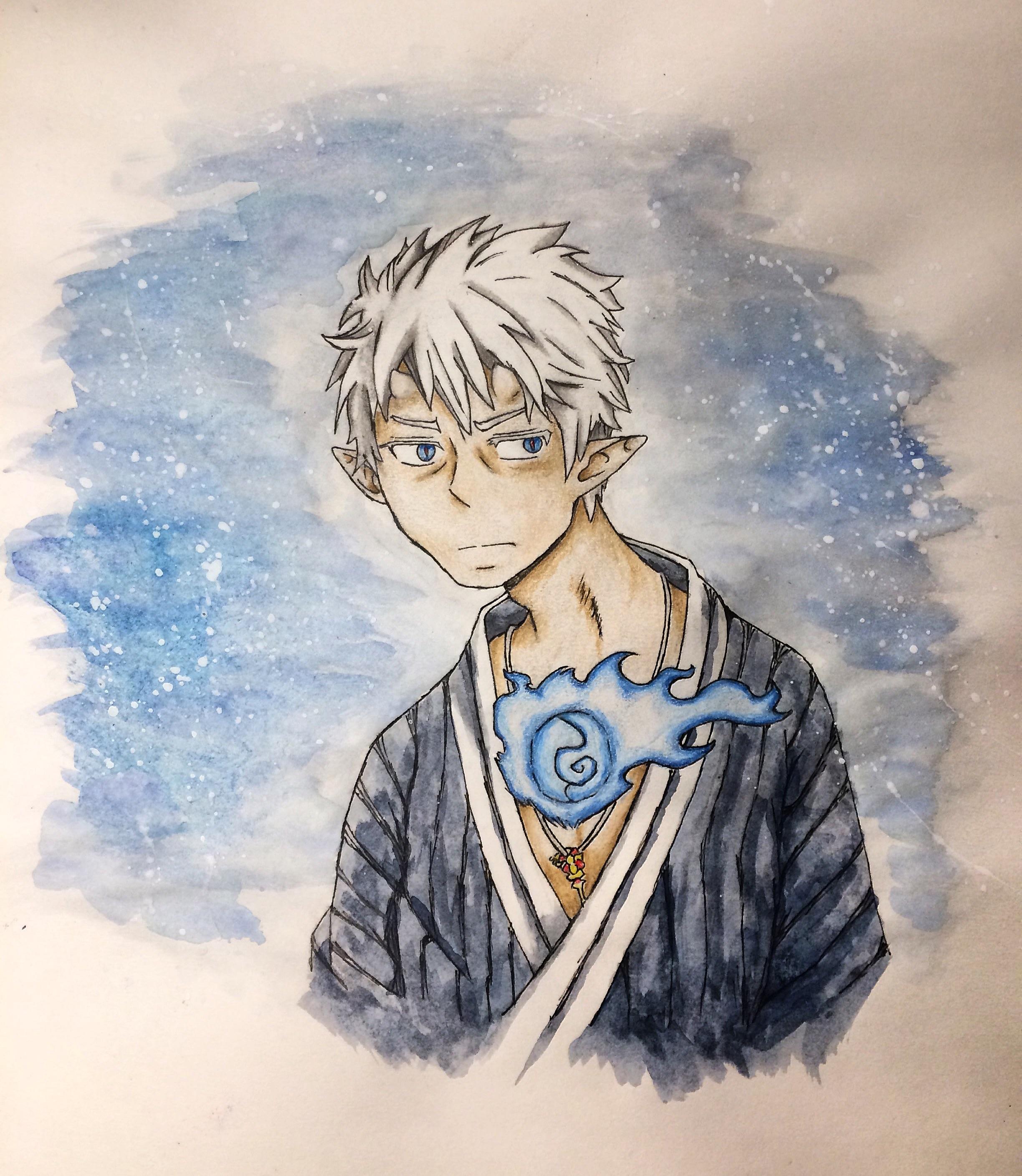 [manga spoiler] I drew some fan art of Rin from chapter 98 | Scrolller