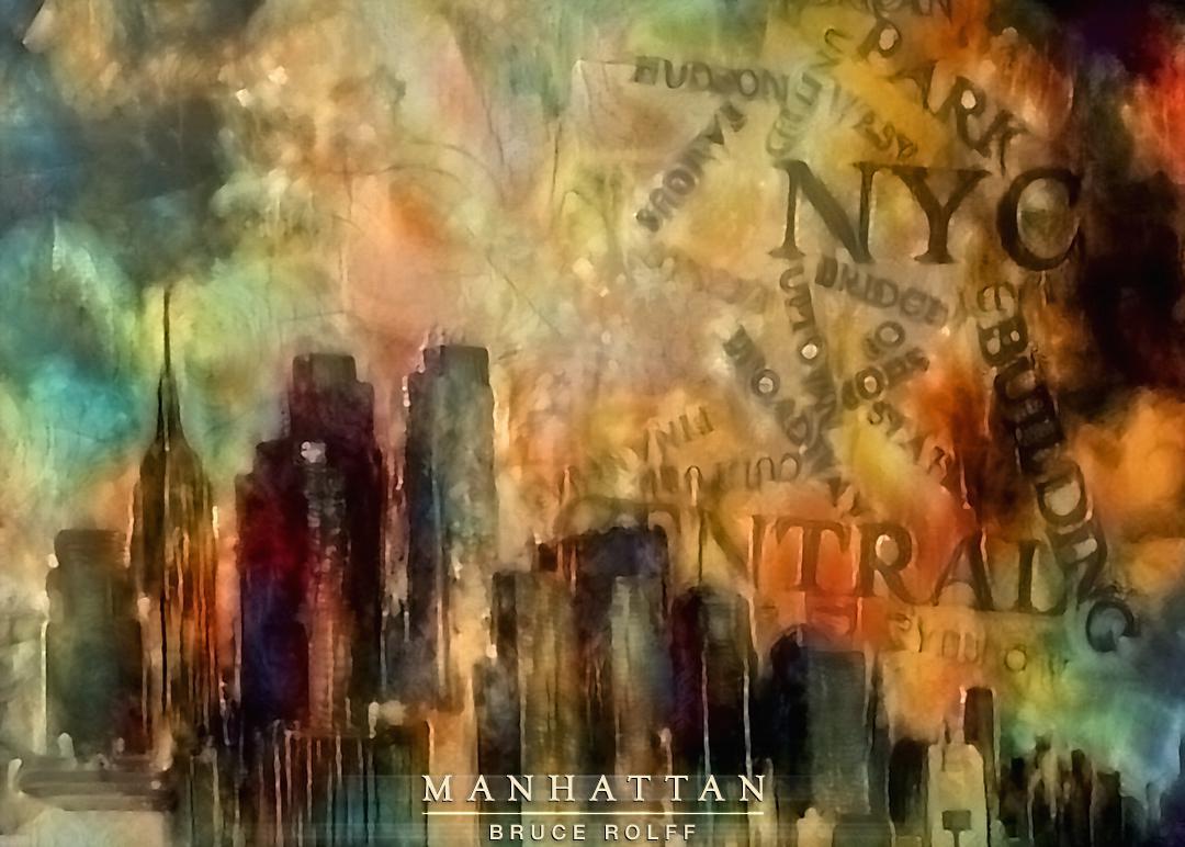 Manhattan, Bruce Rolff, Digital, 2021 | Scrolller