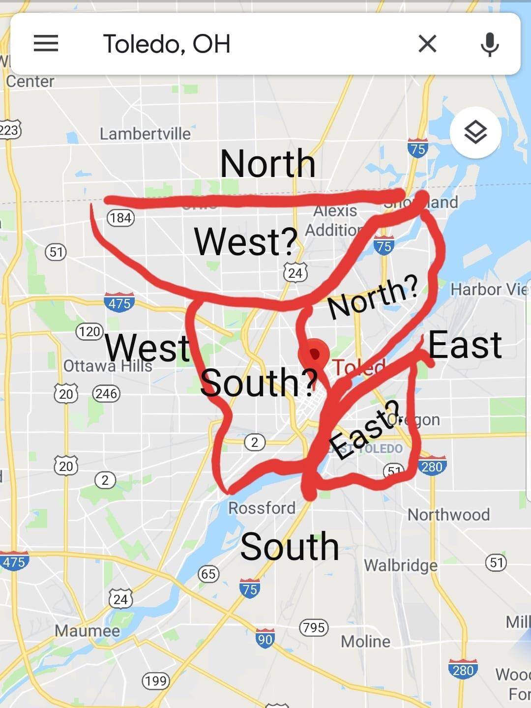 Map of Toledo by Toledo | Scrolller