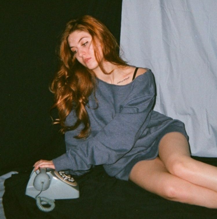 Marlhy by the phone | Scrolller