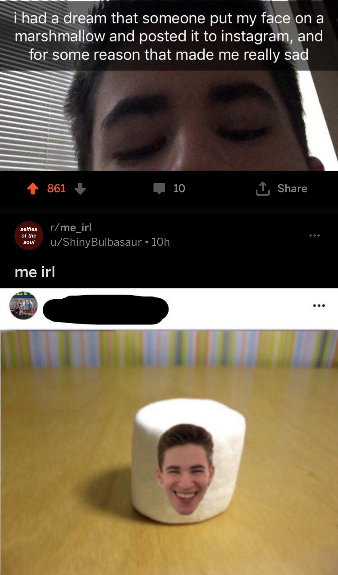 Marshmallow boy | Scrolller