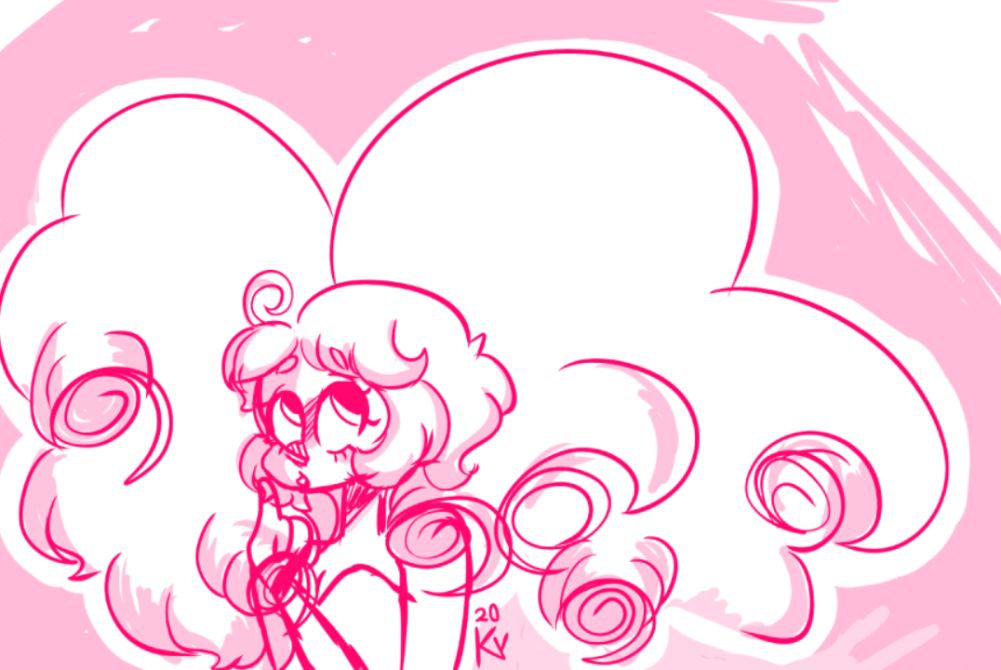 marshmallow lady !! | Scrolller