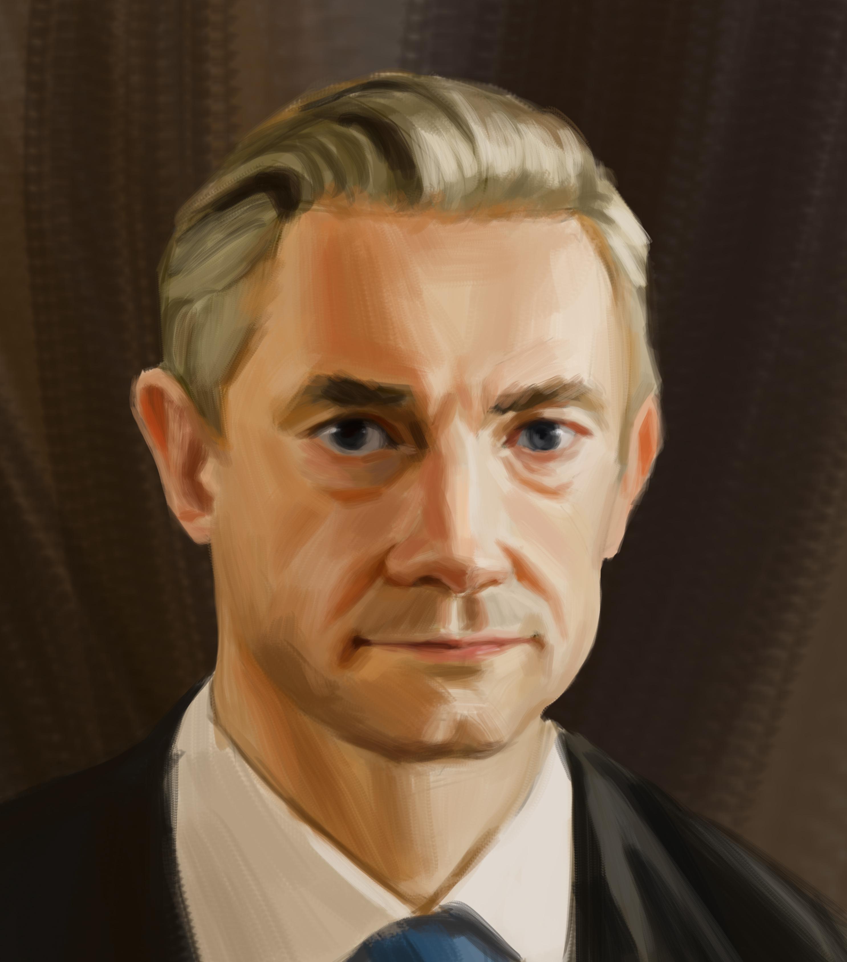 Martin Freeman, me, digital, 2020 | Scrolller