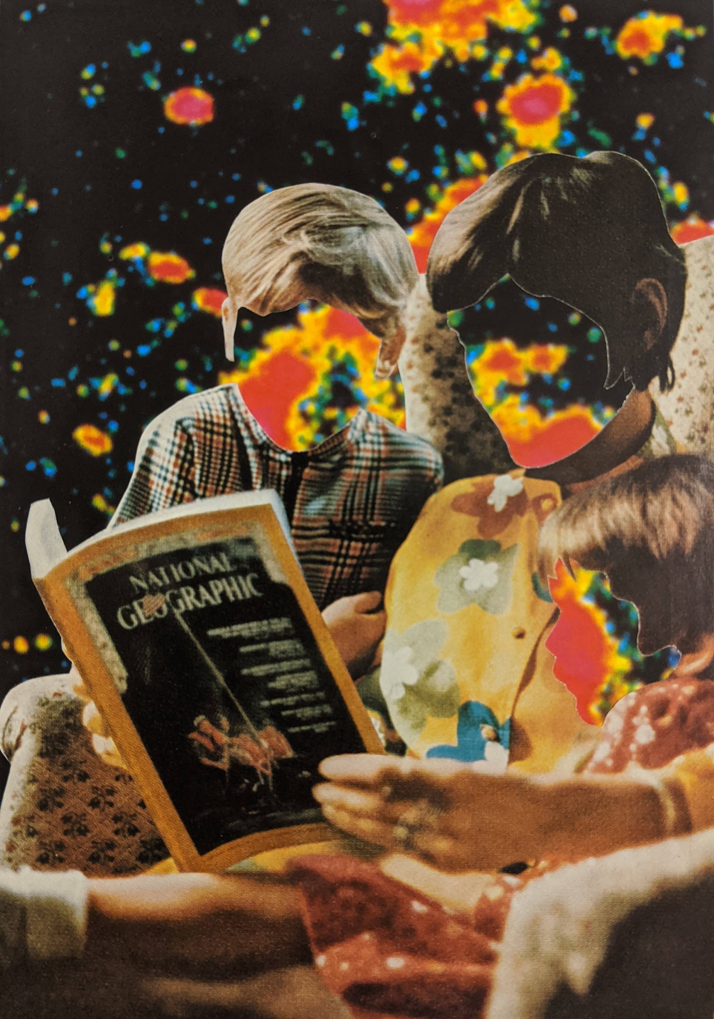 mask off // self portrait @inthecut.collage [analog] | Scrolller