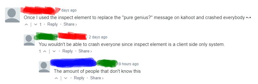 Master hacker crashes Kahoot with inspect element | Scrolller