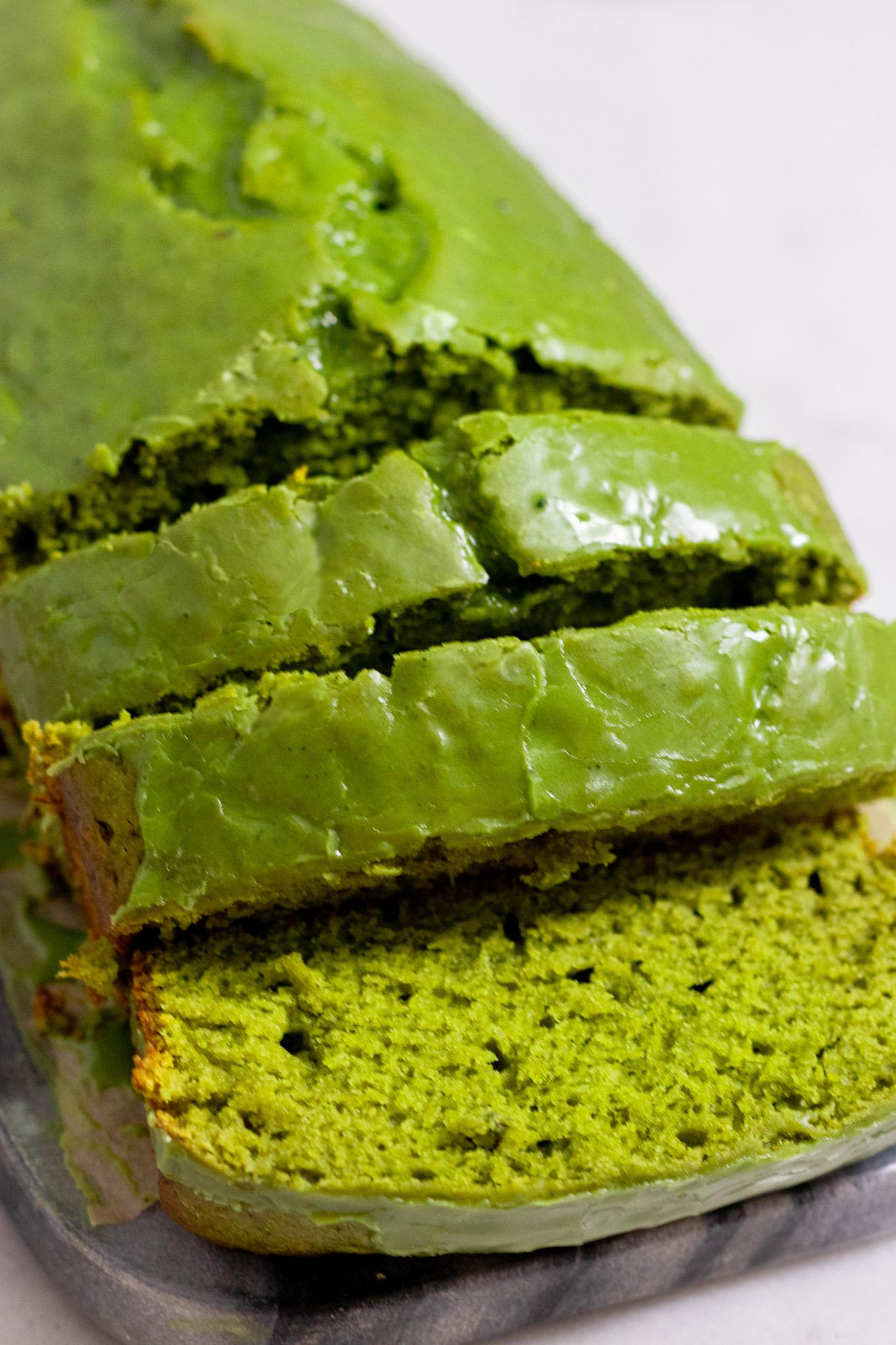 Vegan Matcha Pound Cake | Scrolller