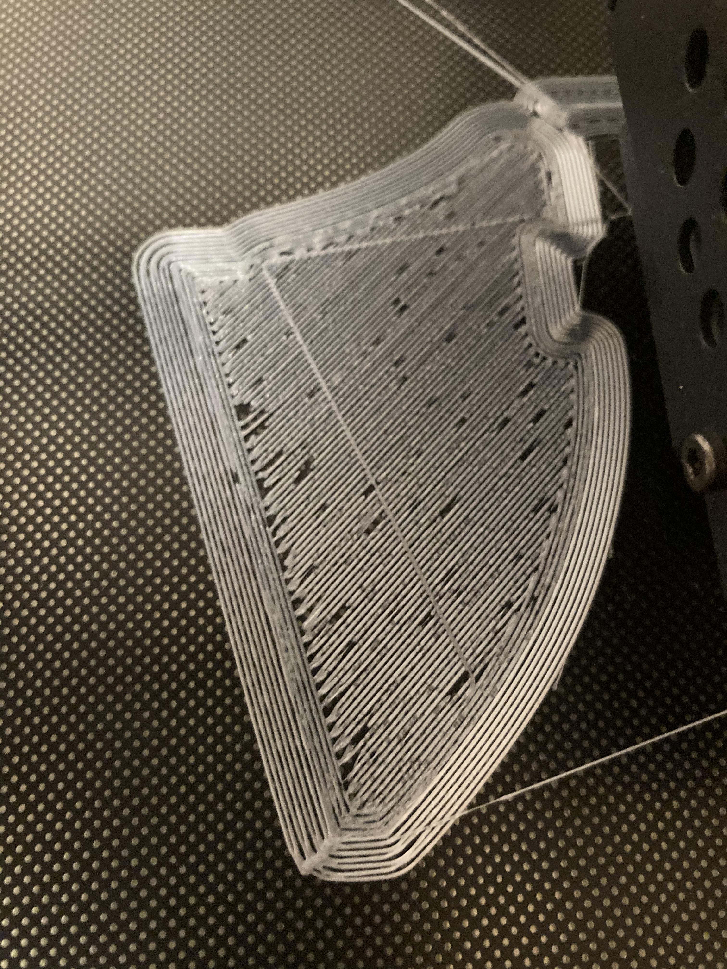 Material missing in first layer | Scrolller