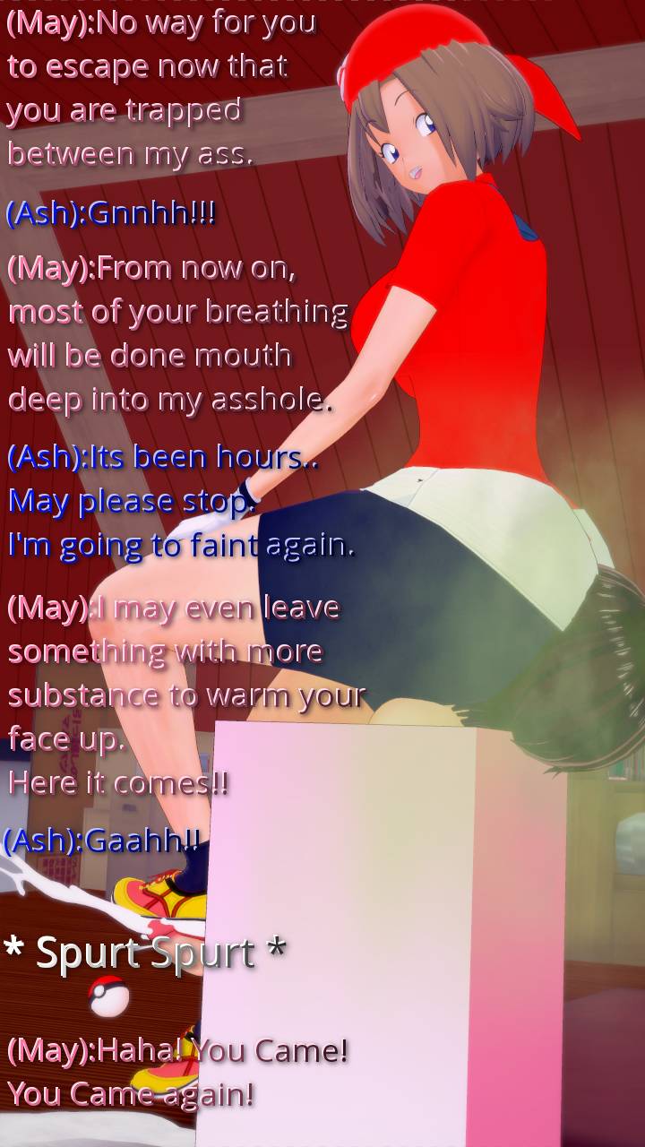 May face farting ash | Scrolller