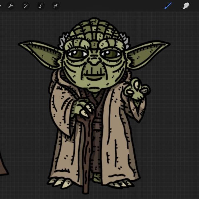 May I introduce, Grand Master Yoda! Small and fierce, is he! | Scrolller