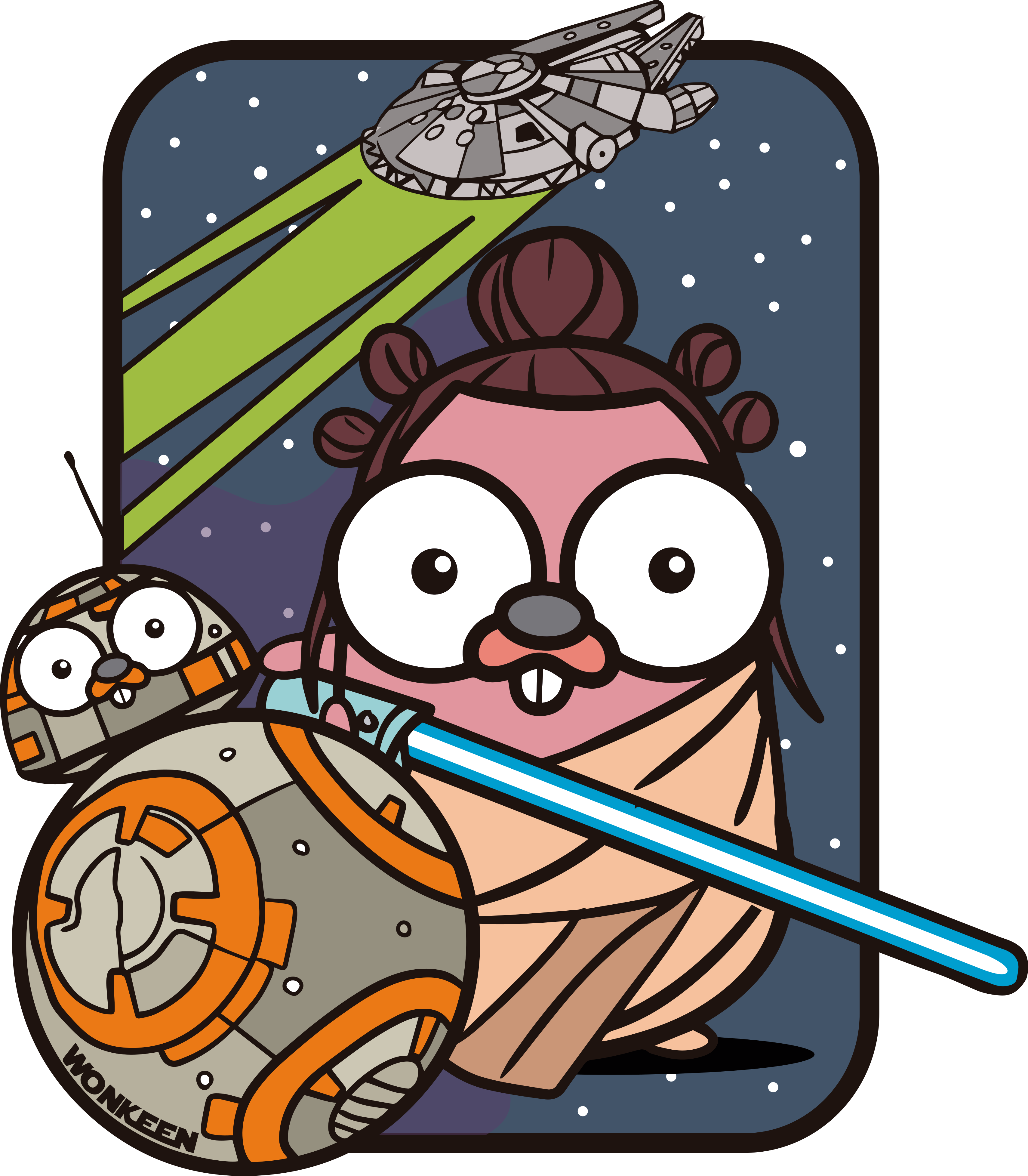 May the force be with you little gopher! | Scrolller