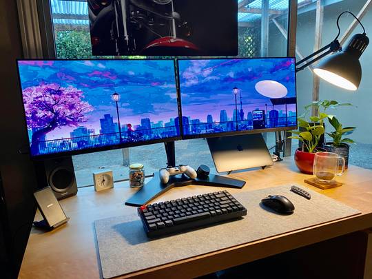 MBP + Keychron K2. Desk setup 2.0! | Scrolller