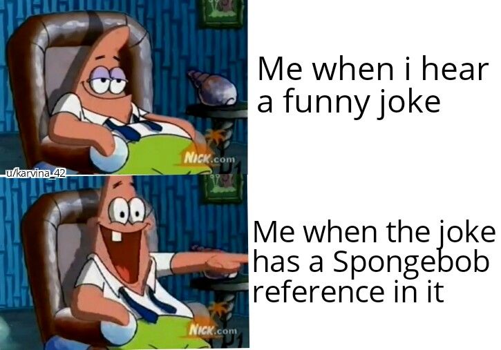 Me a diehard SpongeBob fan be like: | Scrolller