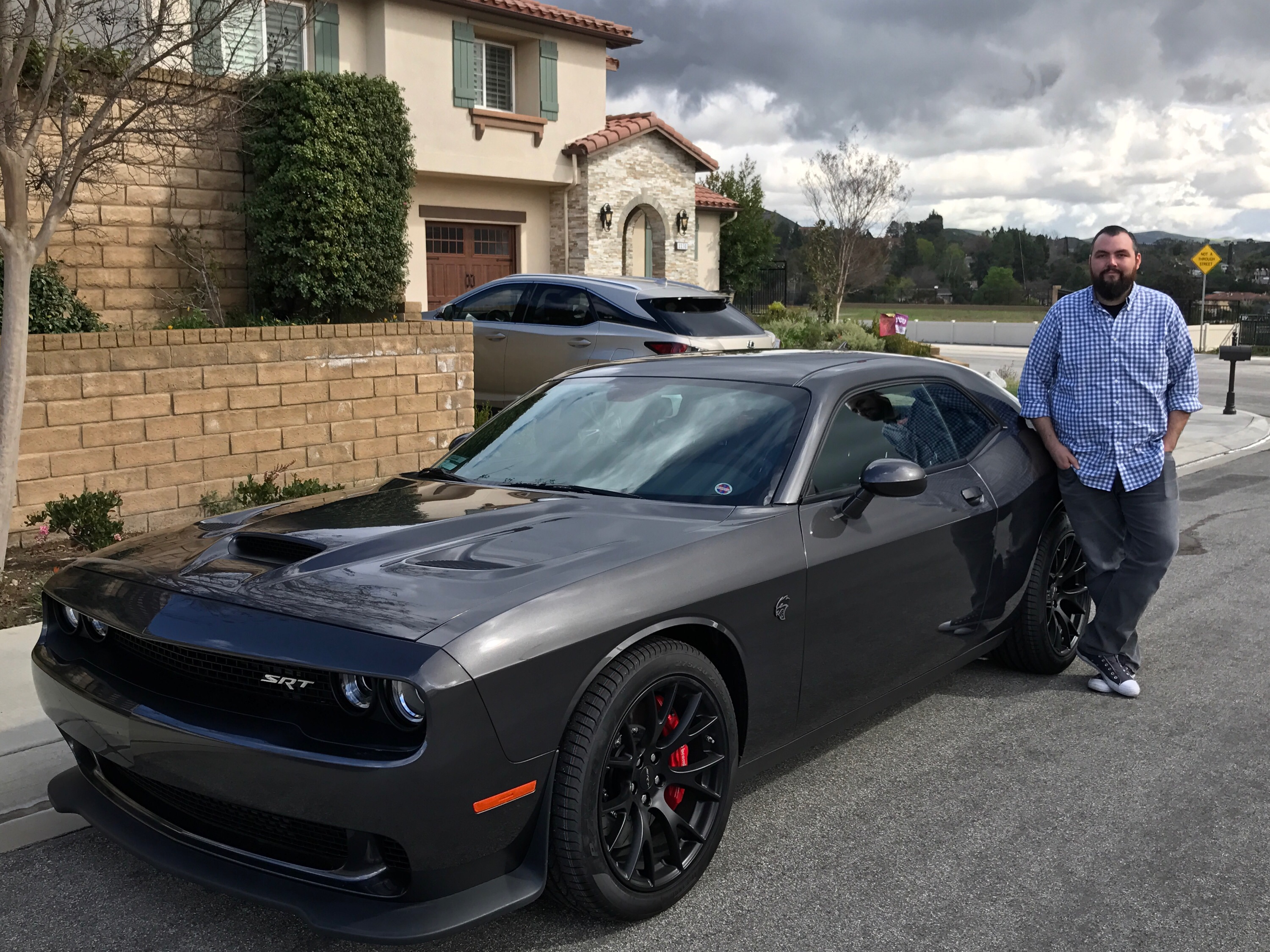 Me and my brand new 2016 Challenger SRT Hellcat! | Scrolller