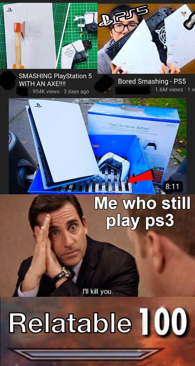 Me who also plays on ps3 (Original Meme By u/Ruzbat) | Scrolller