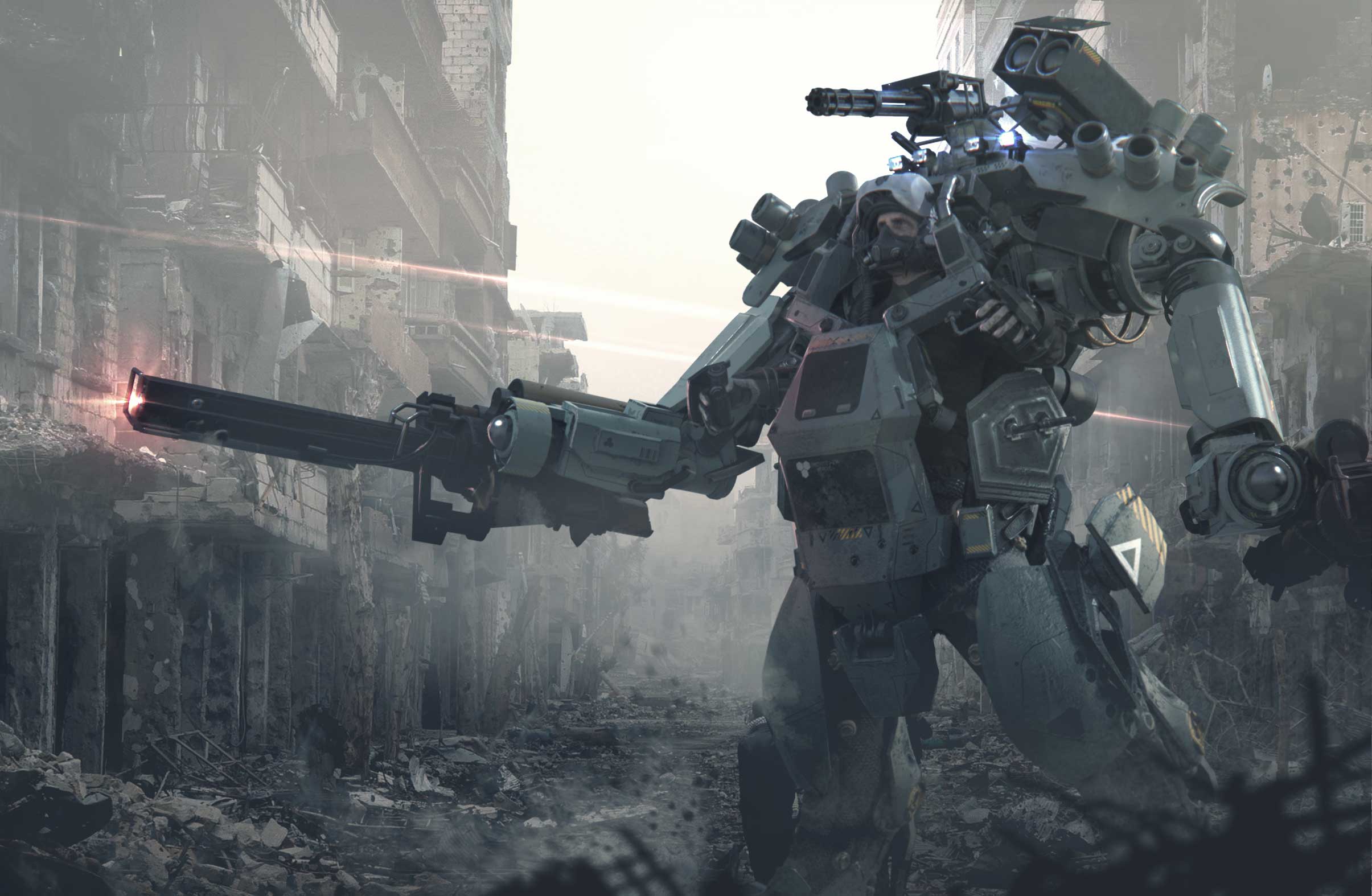 Mech suit from the Rogue Assault RTS game. | Scrolller