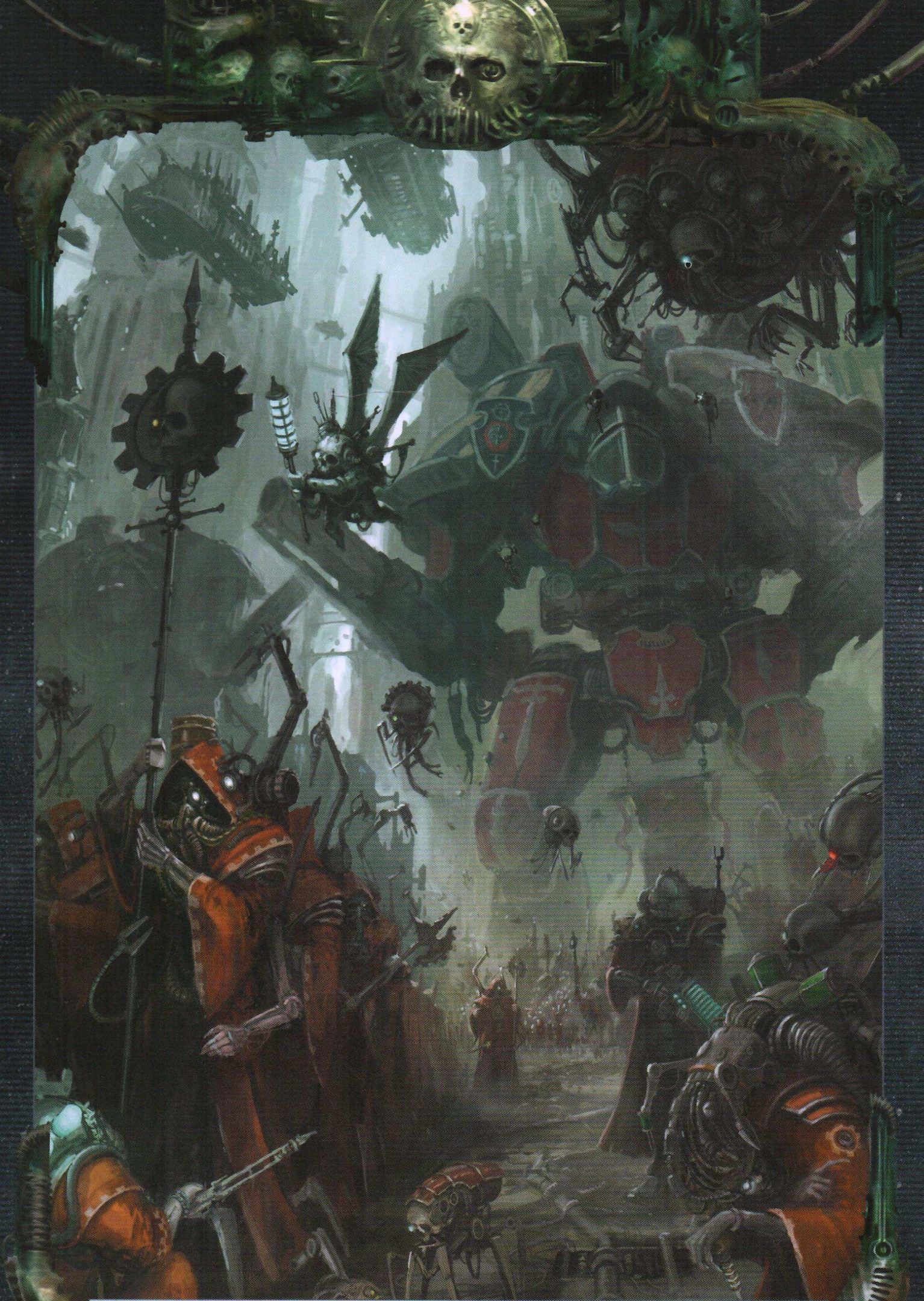 Mechanicus and Titan - Unknown Artist | Scrolller