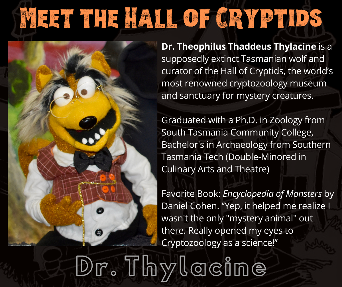 Meet the Hall of Cryptids ~ Dr. Thylacine | Scrolller