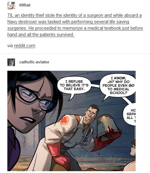 Meet the medic. (maetel) | Scrolller