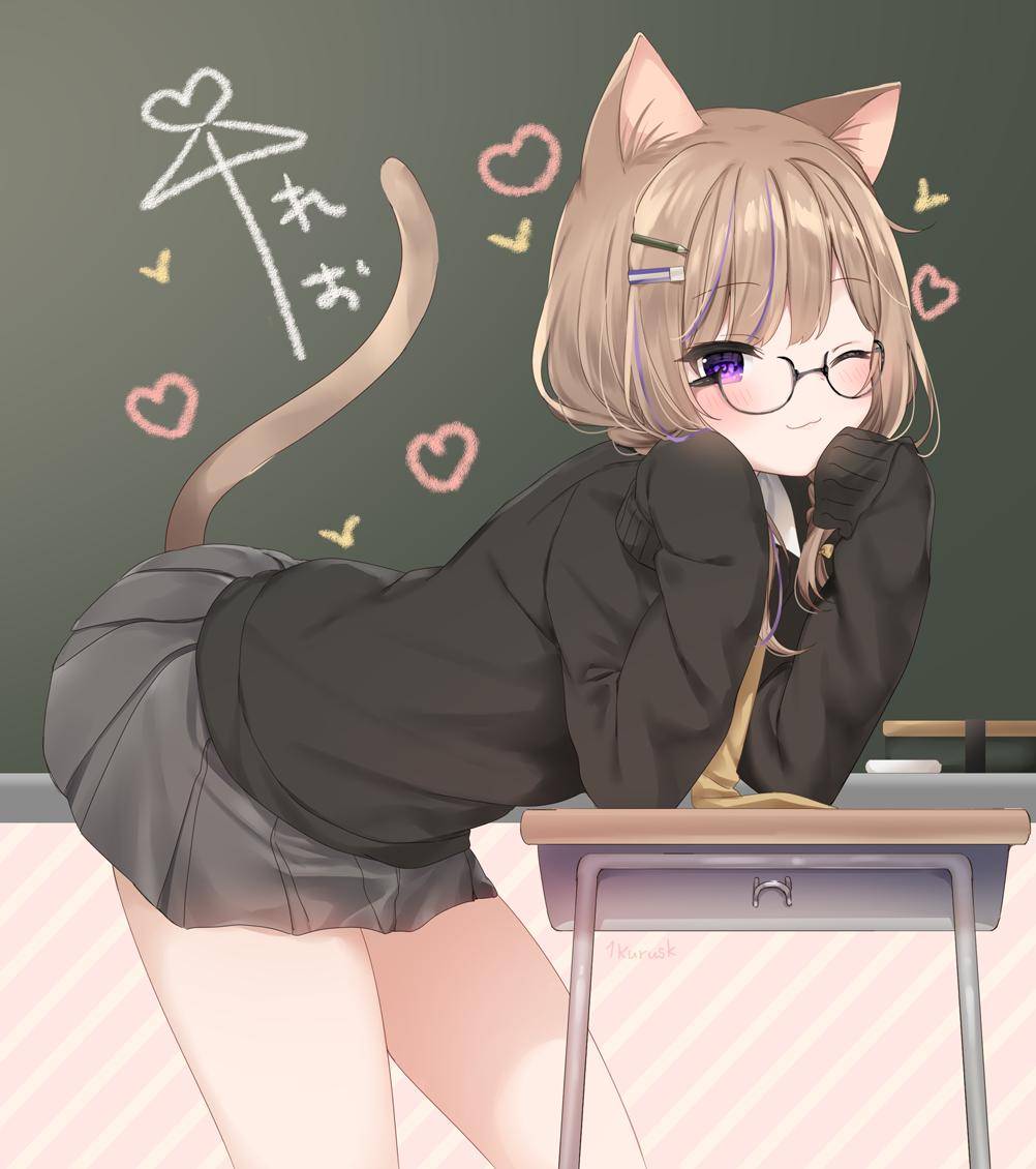 Megane Neko [Original] | Scrolller
