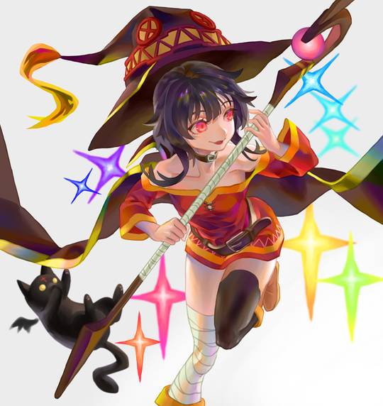 Megumin and Chomusuke | Scrolller
