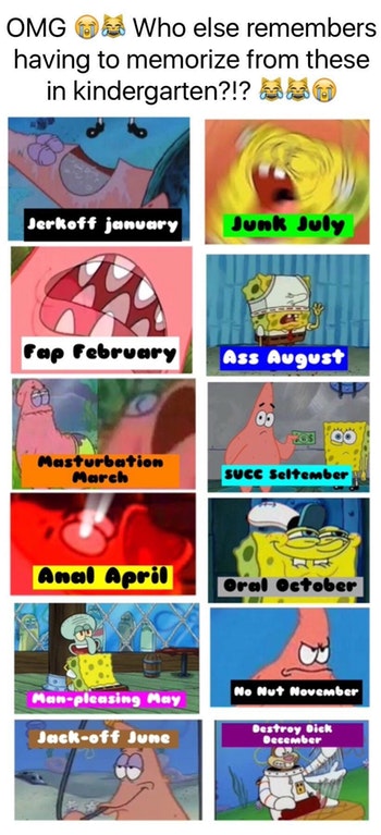 Memorize the months of the year with this easy chart | Scrolller
