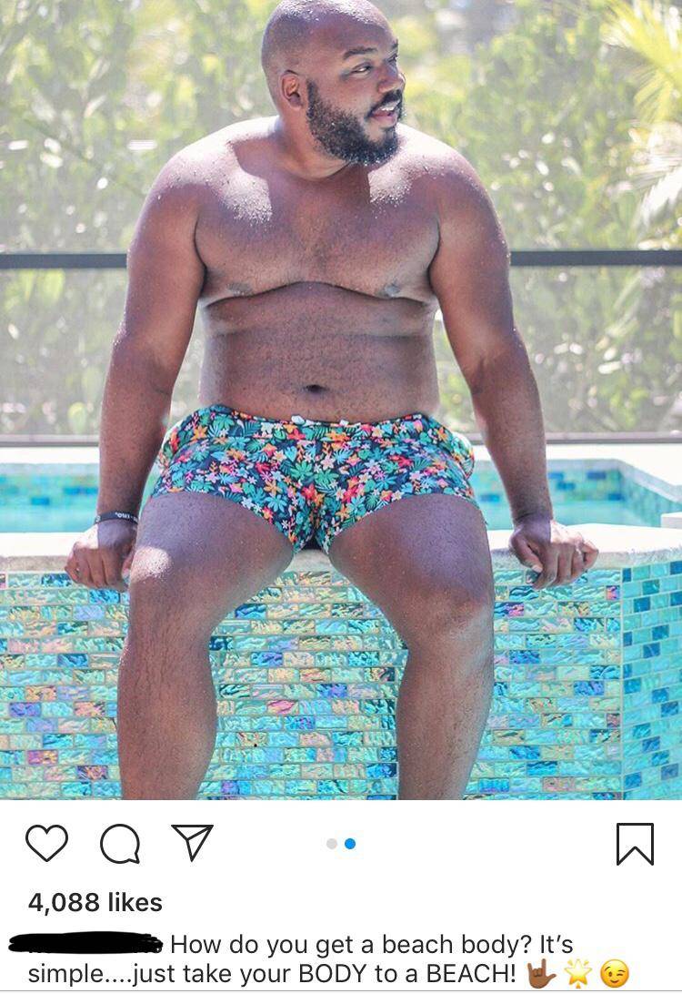 Men need body positive representation too! | Scrolller