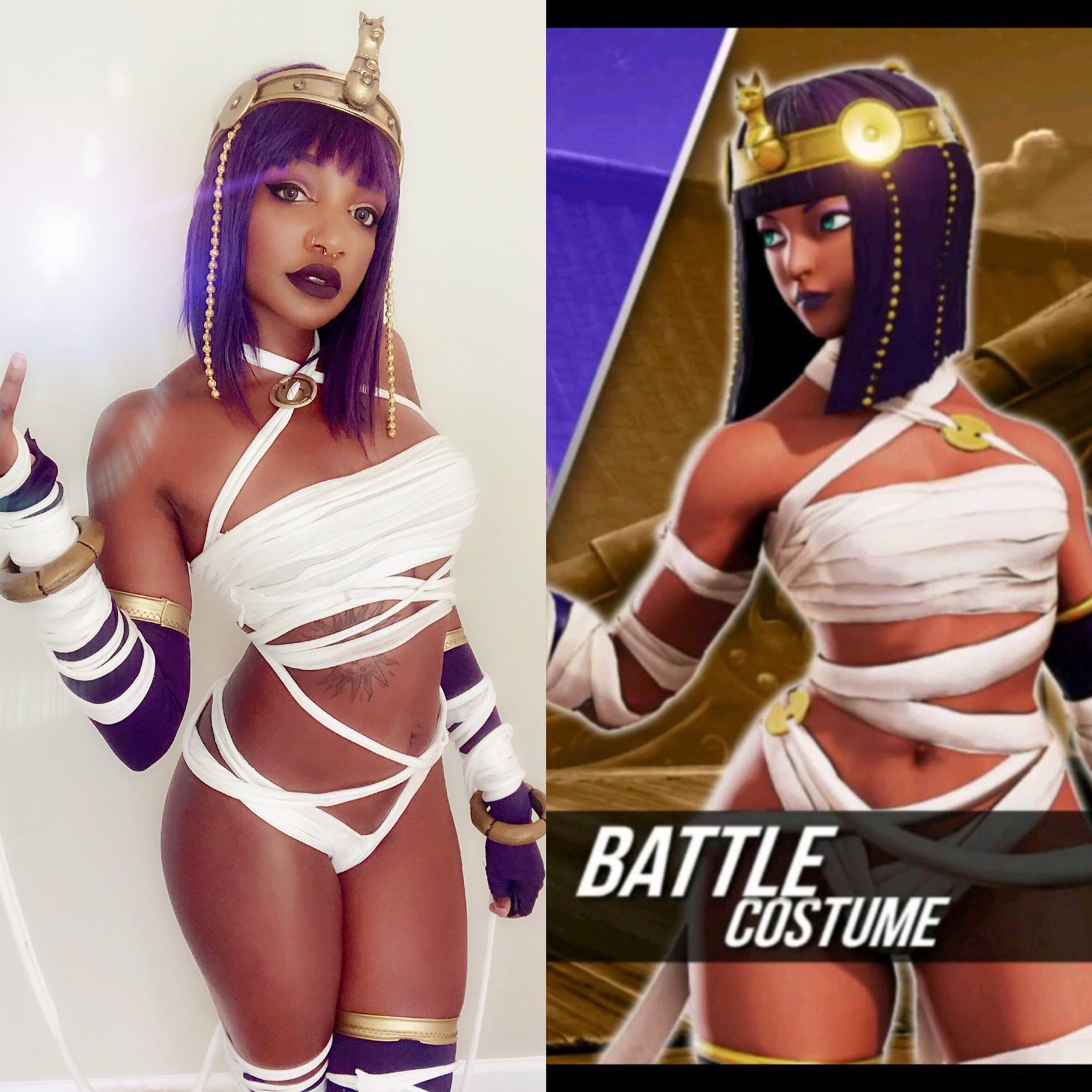 Menat from Street Fighter V. | Scrolller