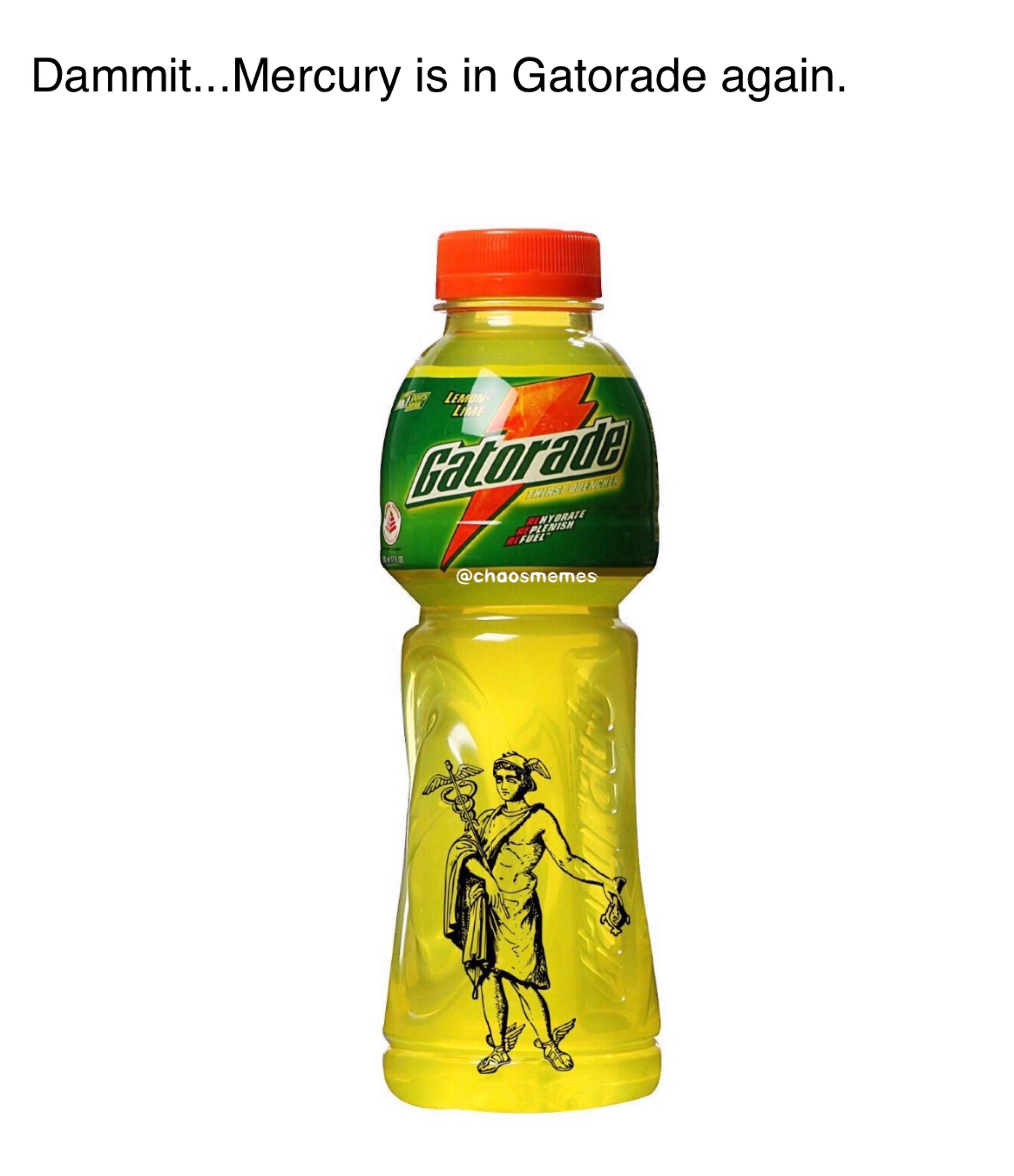 Mercury in Gatorade | Scrolller