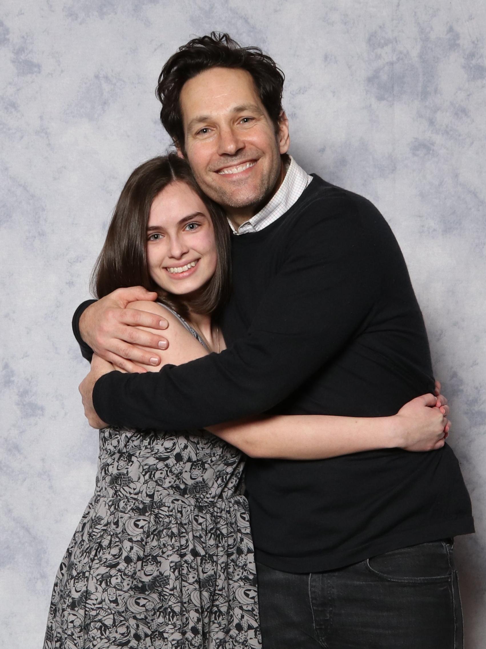 Met Paul Rudd at his first ever Comic Convention! Such a Sweetheart. | Scrolller