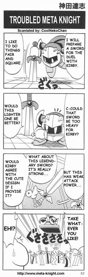 meta knight is very considerate | Scrolller