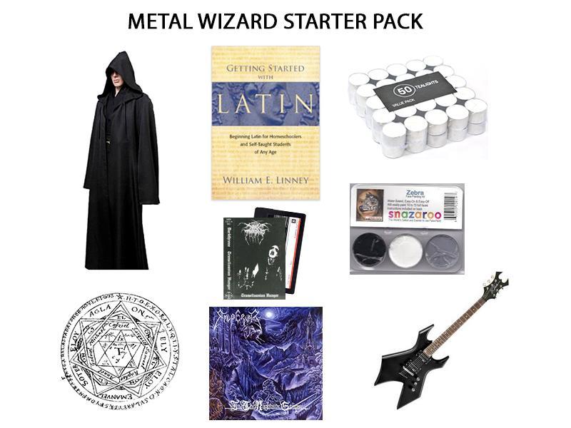 METAL WIZARD STARTER PACK | Scrolller