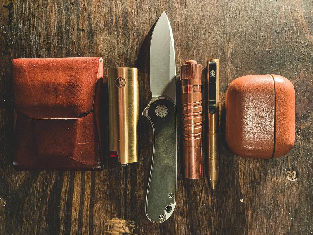 Metal x Leather - This weekend’s carry | Scrolller