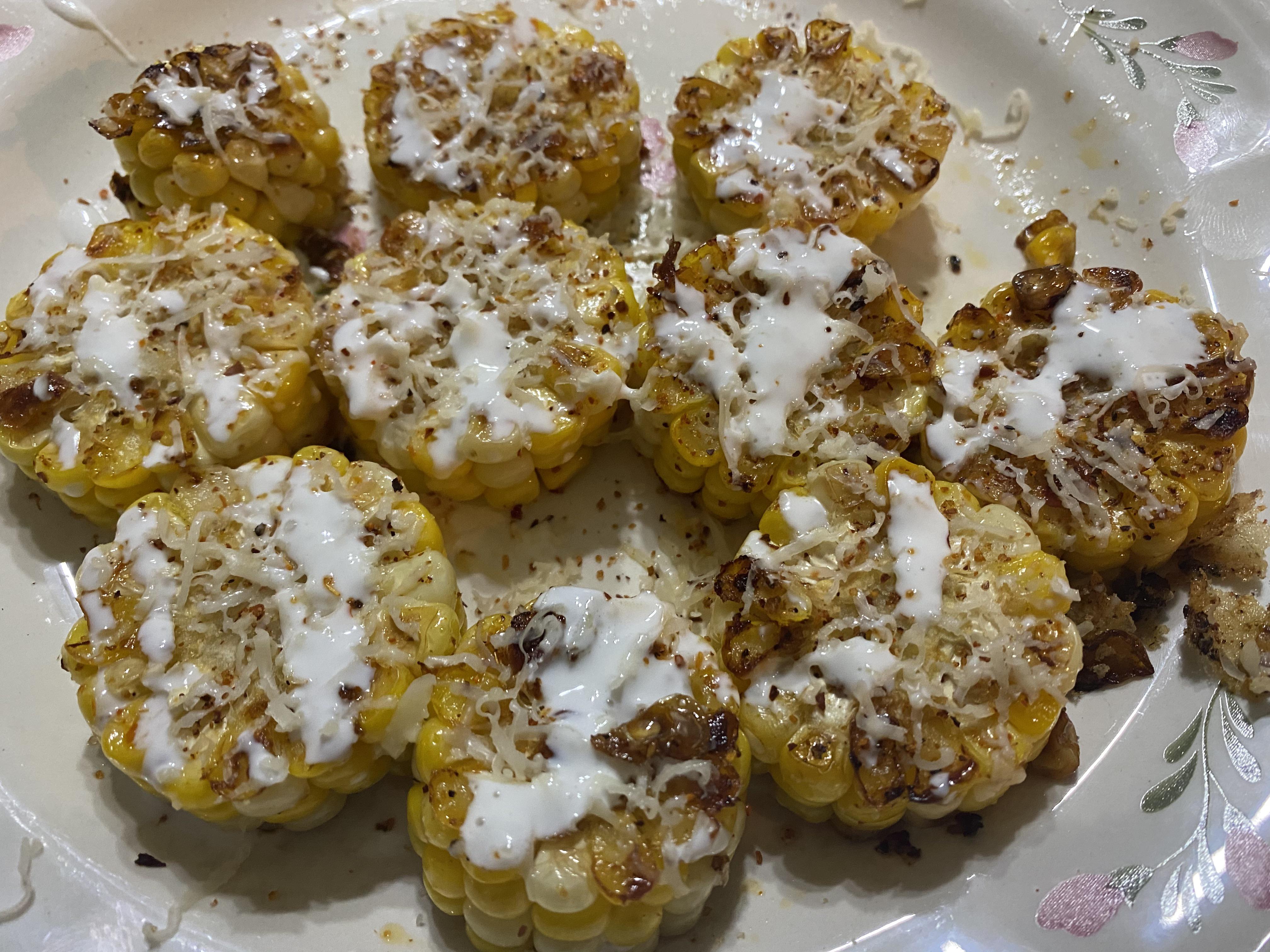 Mexican street corn medallions. So simple yet so good. | Scrolller