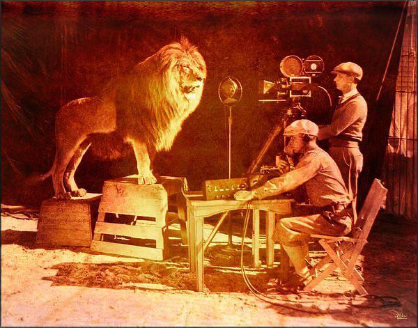 1917-MGM filming Leo the Lion | Scrolller