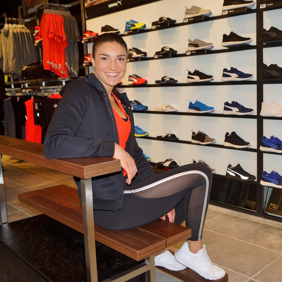 Michelle At The PUMA Store | Scrolller