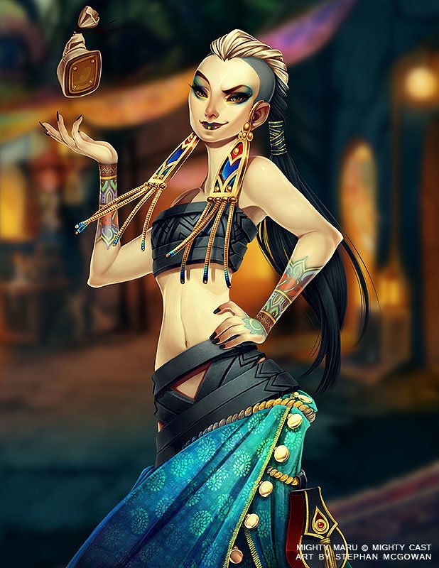 Mighty Maru Styleguide Render by Stephan McGowan | Scrolller