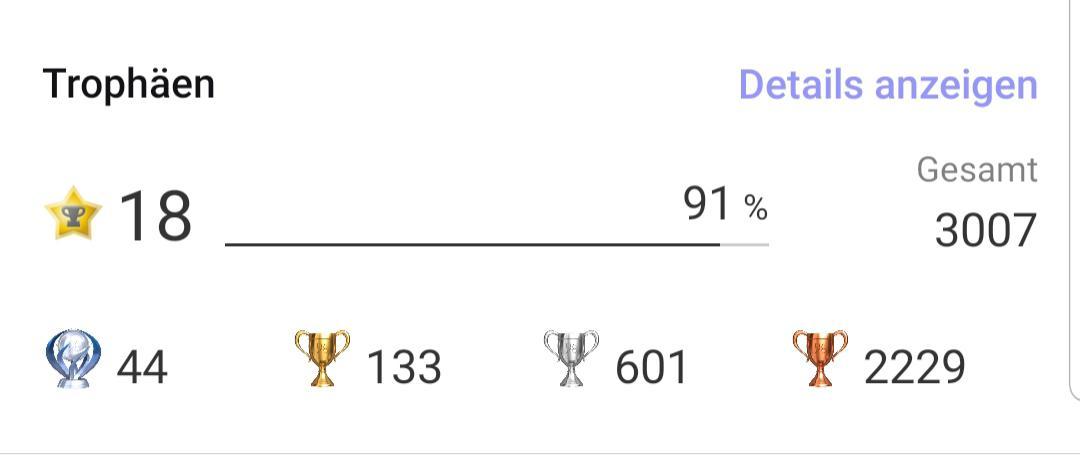 [Milestone] I hit 44 plats and 3000 total trophies recently! | Scrolller