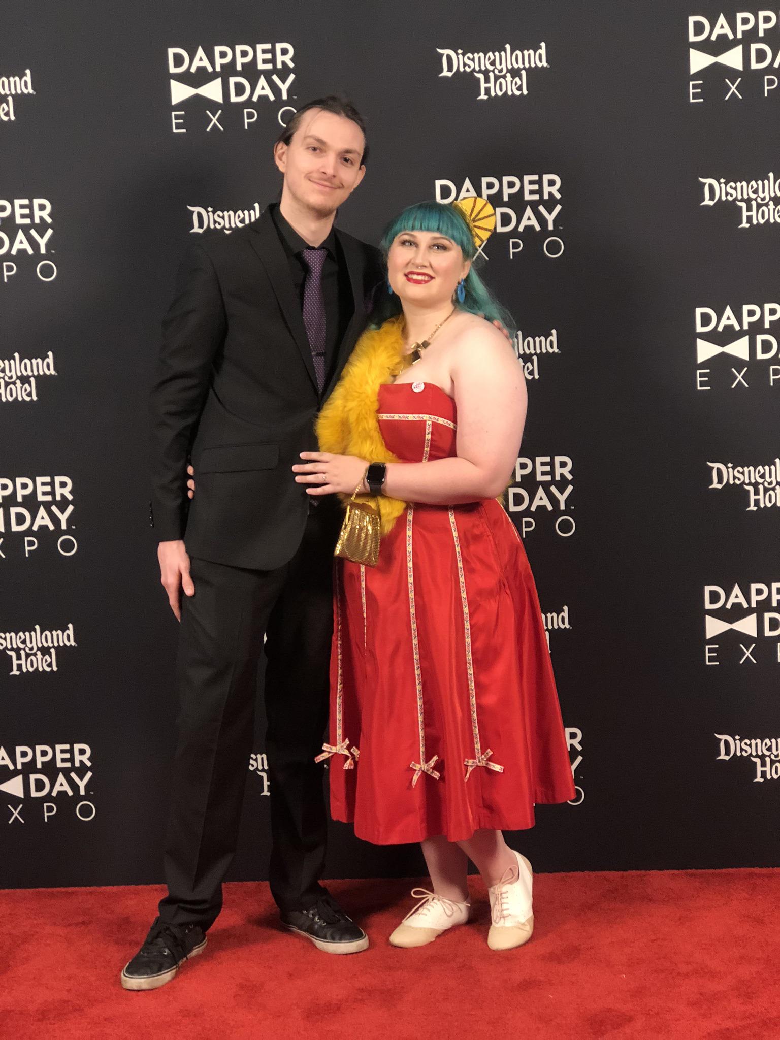 Mine and my guys genderbent Kuzco and Yuma bounds from last years’ spring Dapper Day. We’re ...