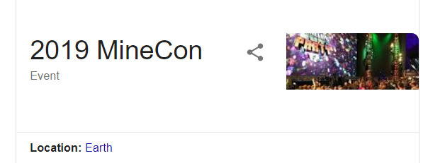 Minecon 2019 | Scrolller