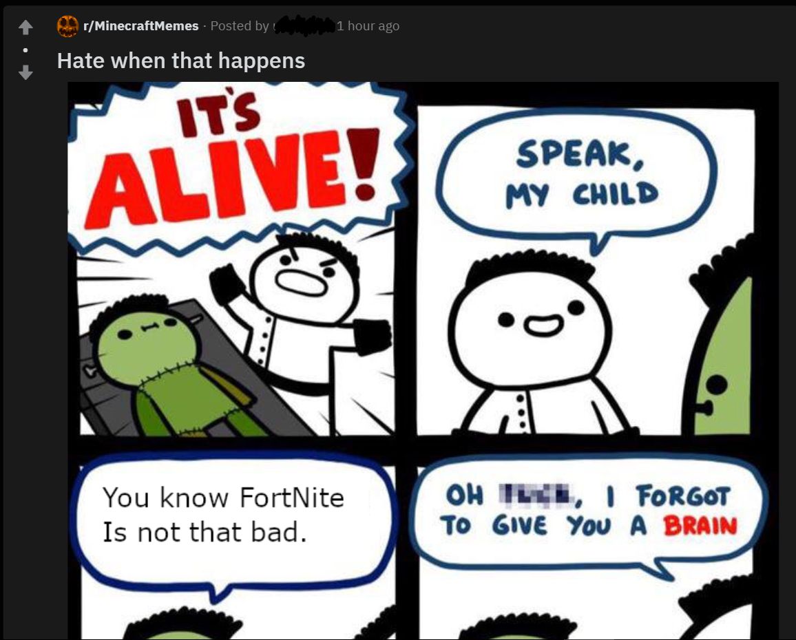 Minecraft meme? | Scrolller