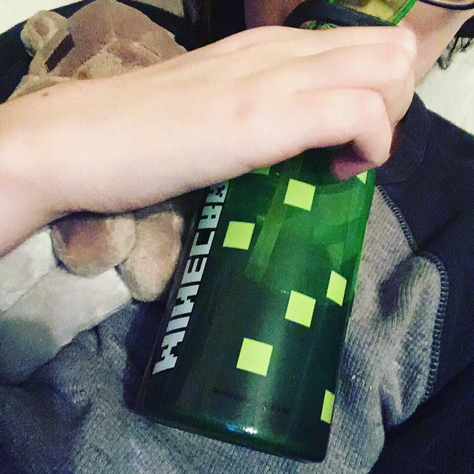 Minecraft night! Don you know little boys love Minecraft?? I even got the bunny plushie | Scrolller