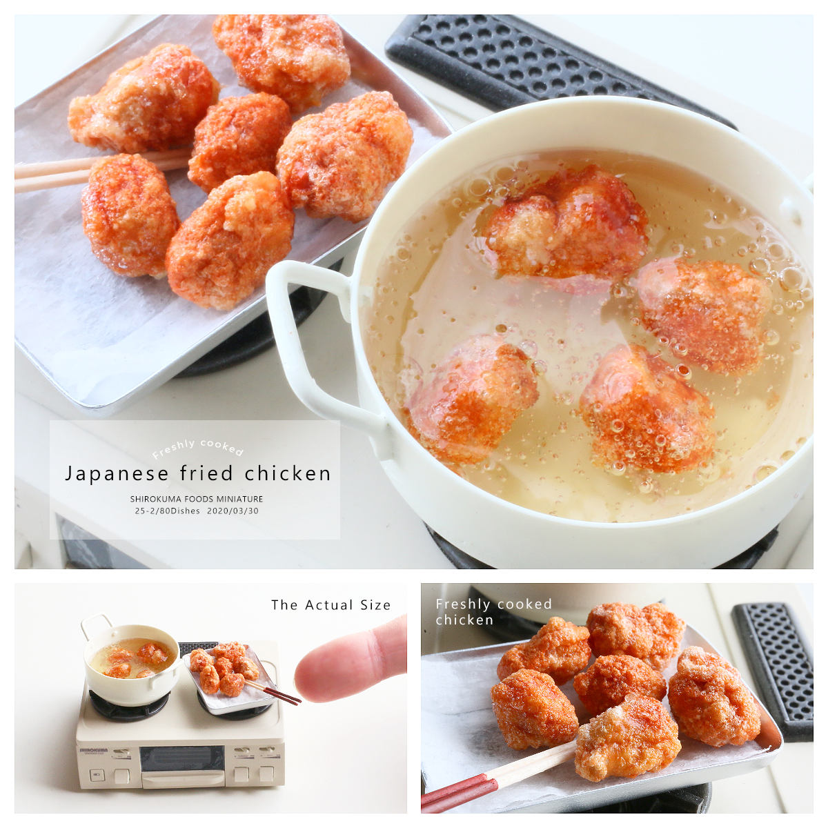 Miniature Japanese fried chicken | Scrolller